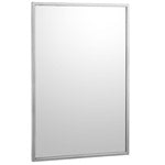 Bobrick B-2908 Tempered Glass, Welded-Frame Mirror