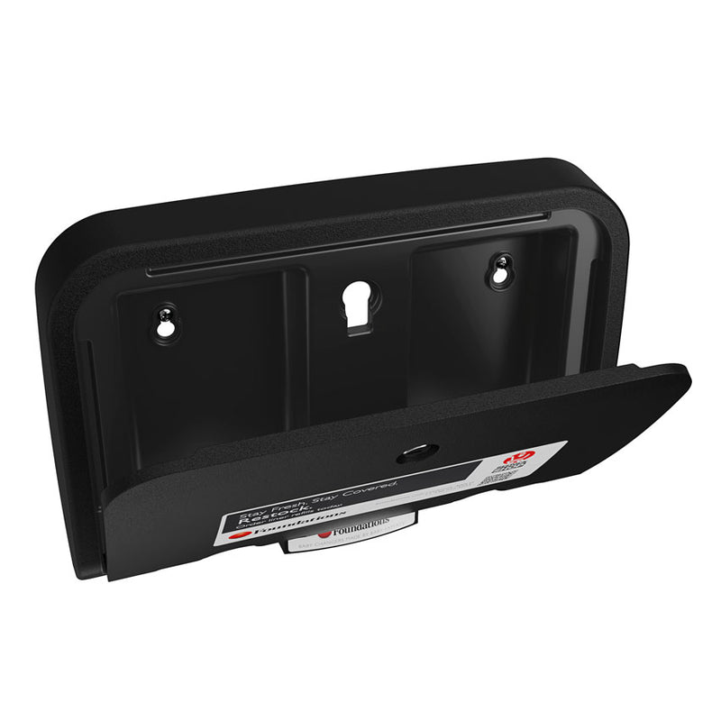 Foundations 300-LD-02 Elements Disposable Liner Dispenser, Black ...