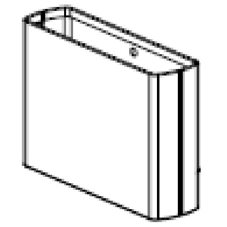 Bradley HDWT-S0526-03 Bradley Toilet Partition Floor Mounted Overhead ...