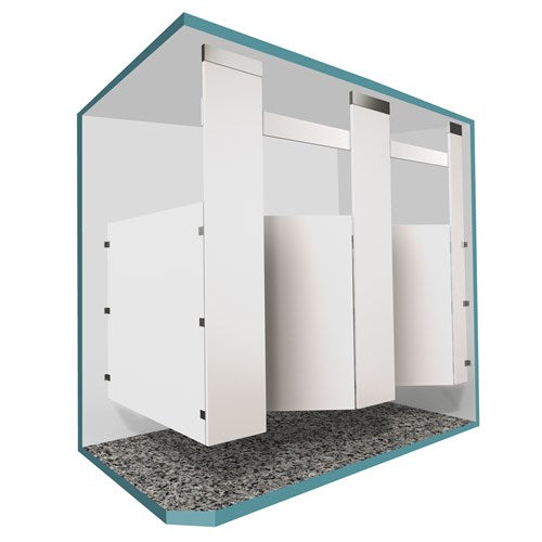 Inpro Ceiling-Hung Toilet Partitions | TotalRestroom.com