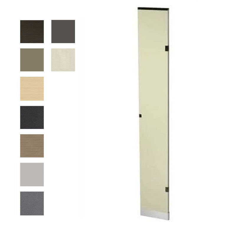 Bradley C480-14 Toilet Partition Pilaster, 14" W x 82" H, Phenolic ...