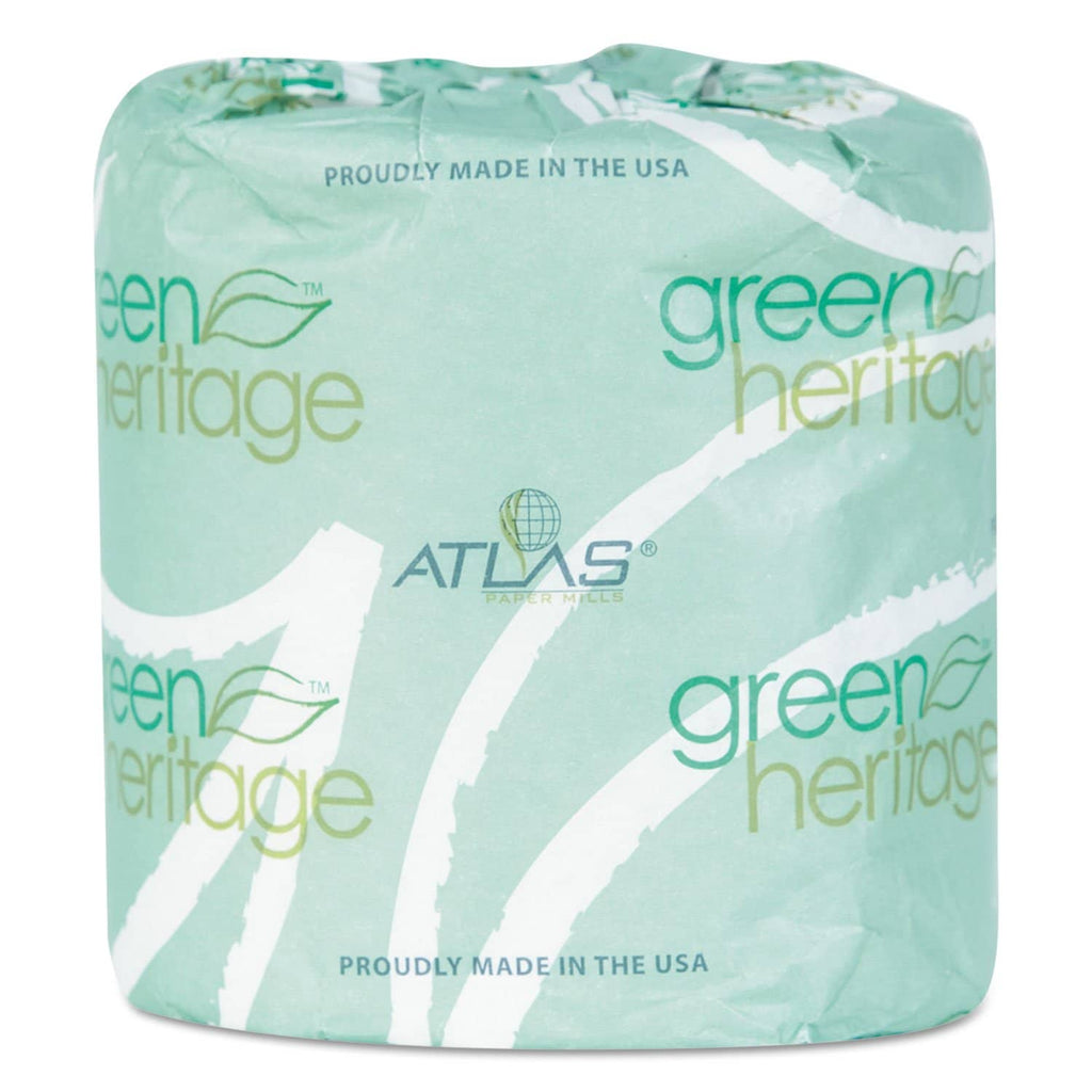 Resolute Tissue Green Heritage Professional Toilet Tissue, Septic Safe ...