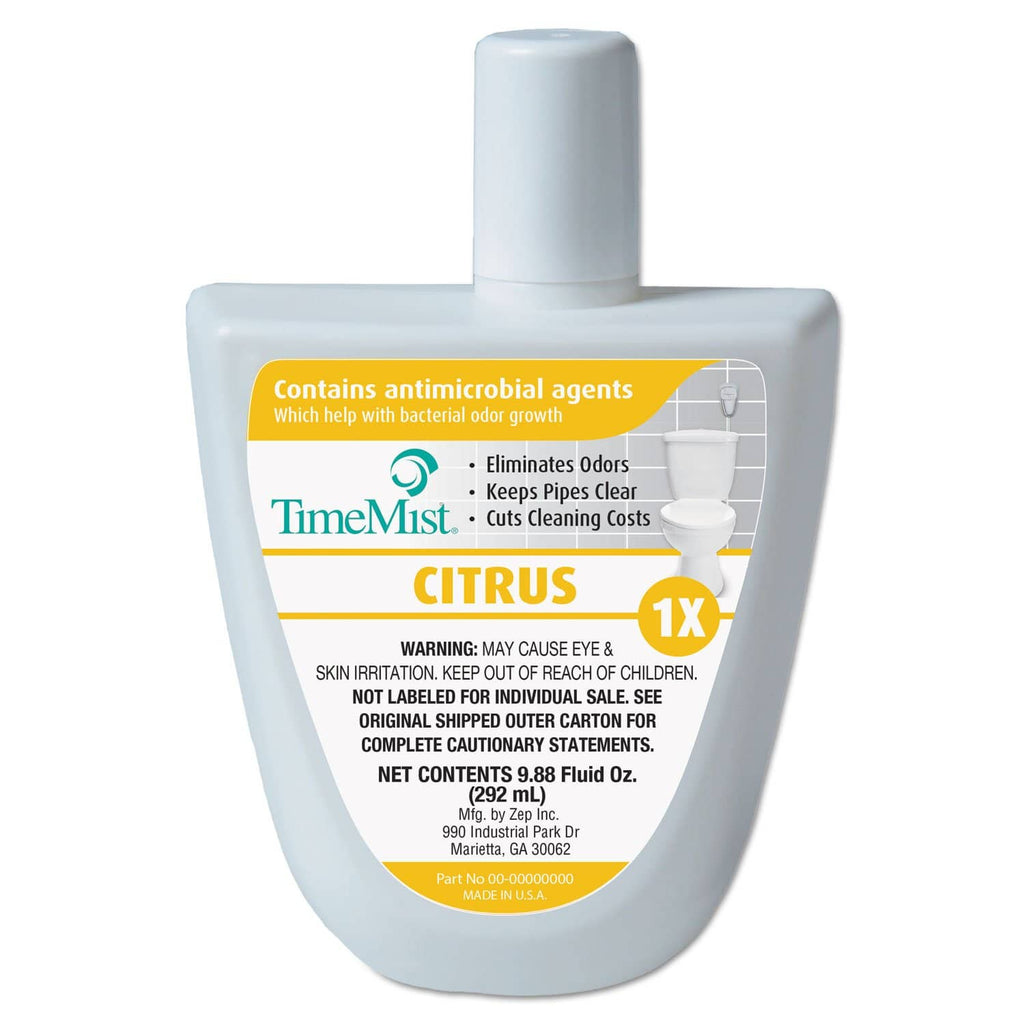 TimeMist Virtual Janitor Refill, 10.5 Oz Bottle, Citrus, 12/Carton ...