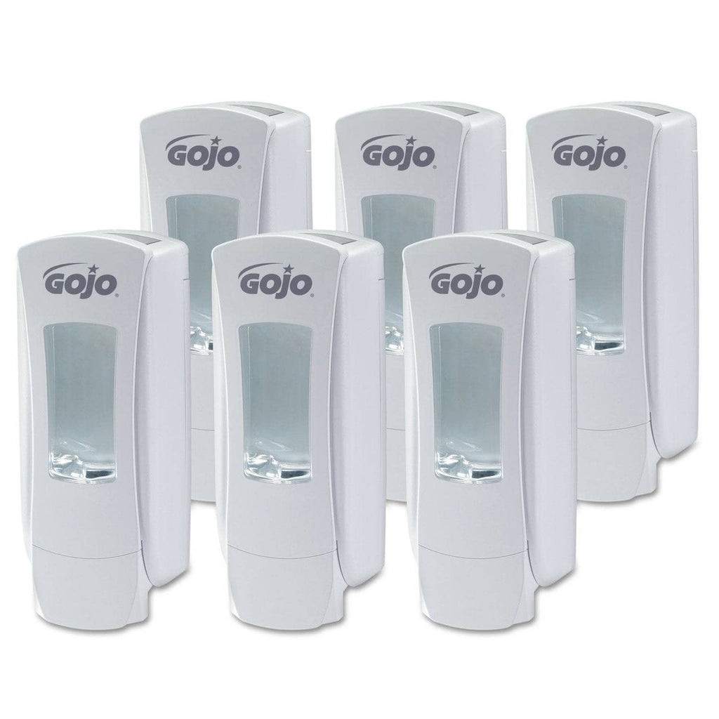 Gojo Adx-12 Dispenser, 1250 Ml, 4.5" X 4" X 11.75", White - GOJ888006 ...