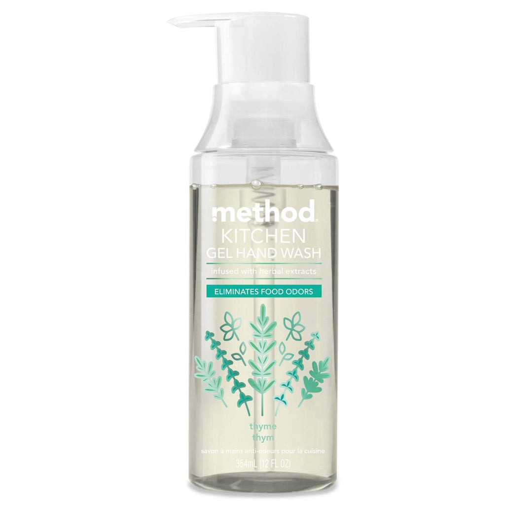 Method Kitchen Gel Hand Wash, Thyme, 12 Oz Pump Bottle, 6/Carton ...