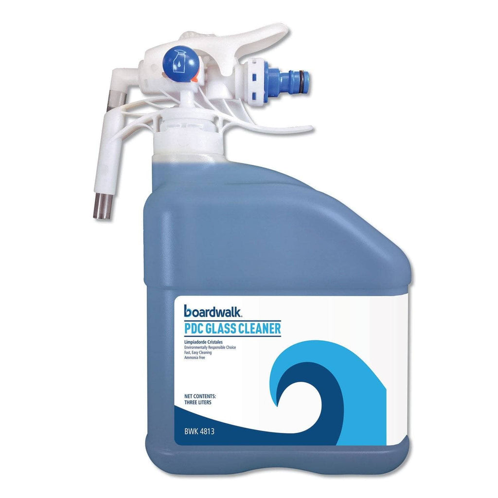 Boardwalk Pdc Glass Cleaner, 3 Liter Bottle, 2/Carton - BWK4813 ...