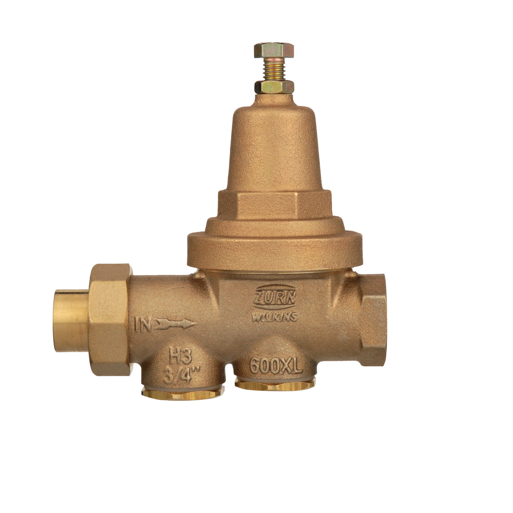 Zurn 34-600XLC 3/4" 600XL Pressure Reducing Valve with cop/ Sweat ...