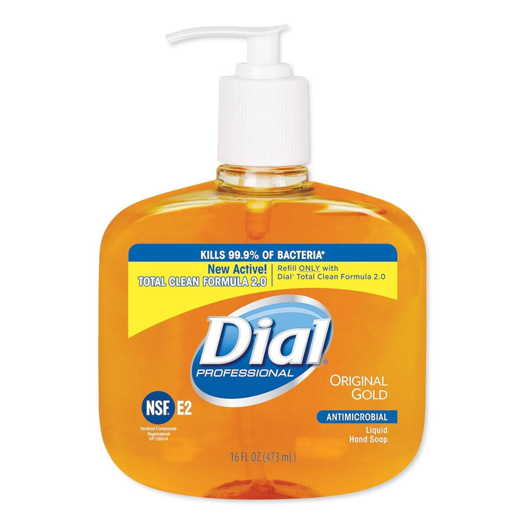 Dial Gold Antimicrobial Hand Soap, Floral Fragrance, 16 Oz Pump Bottle ...
