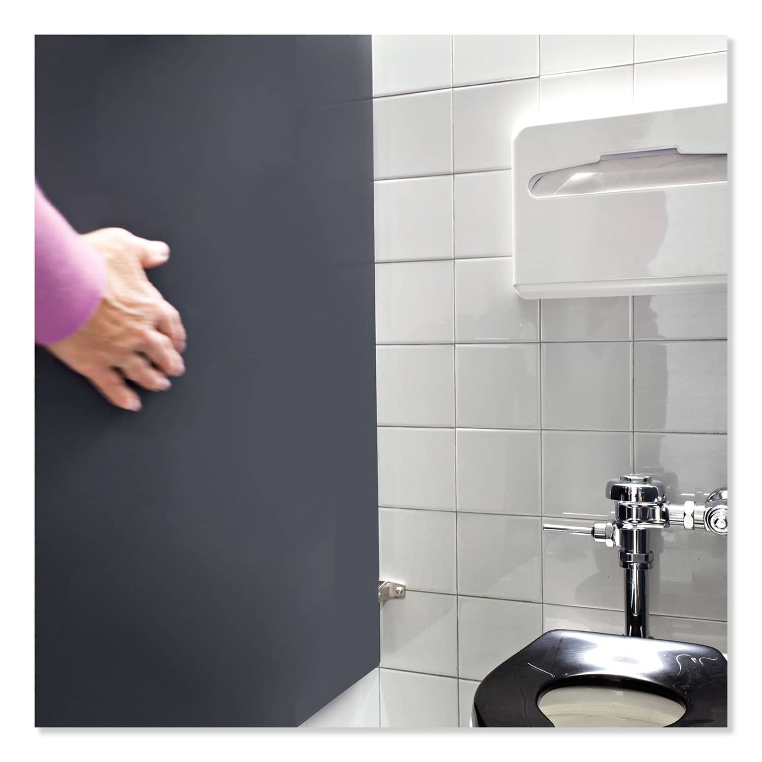 Bobrick B-301 Commercial Toilet Seat Cover Dispenser, Recessed-Mounted ...