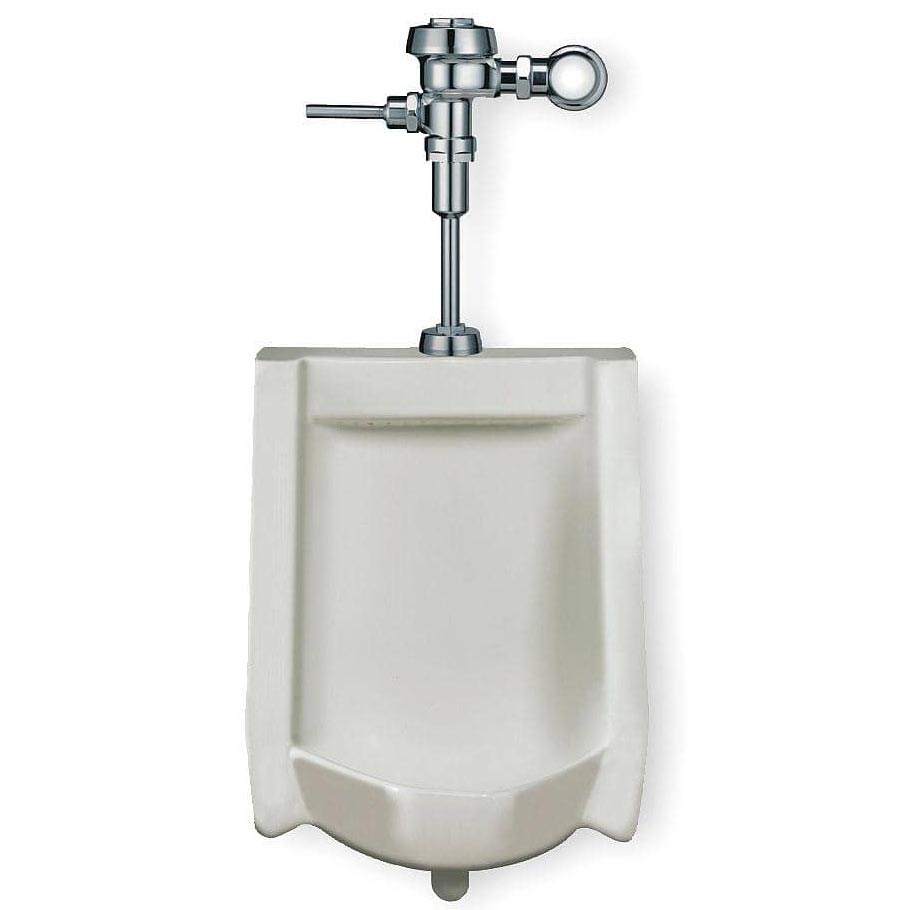 Sloan Washout Wall Urinal, 0.125 Gallons per Flush, 27"H x 17"W, White ...