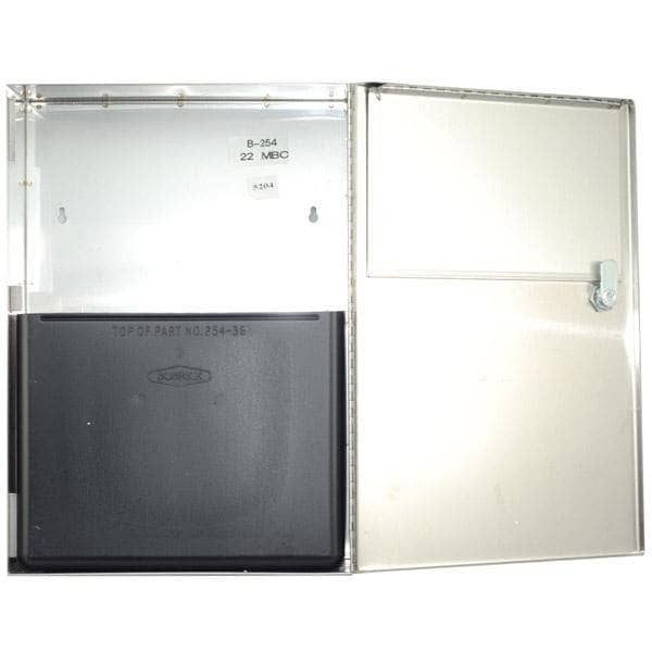 Bobrick B-254 Commercial Restroom Sanitary Napkin/Tampon Disposal ...