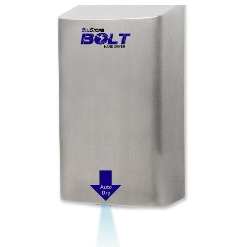 Palmer Fixture HD0923-09 BluStorm Bolt High Speed Hand Dryer-Brushed ...