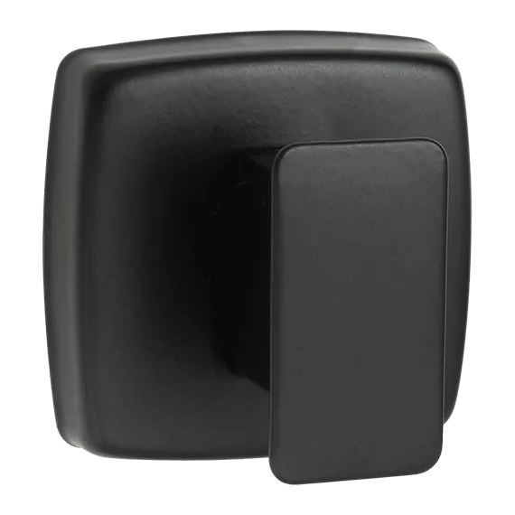 Total Restroom, RH300, Robe Hook - Single - Matte Black Stainless Steel ...