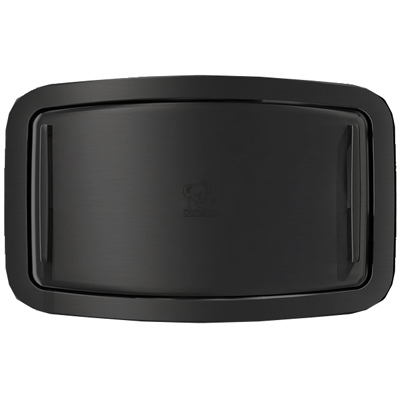 Bobrick KB310-SSRE-MBLK Horizontal Recessed SS BCS Matte Black Baby ...