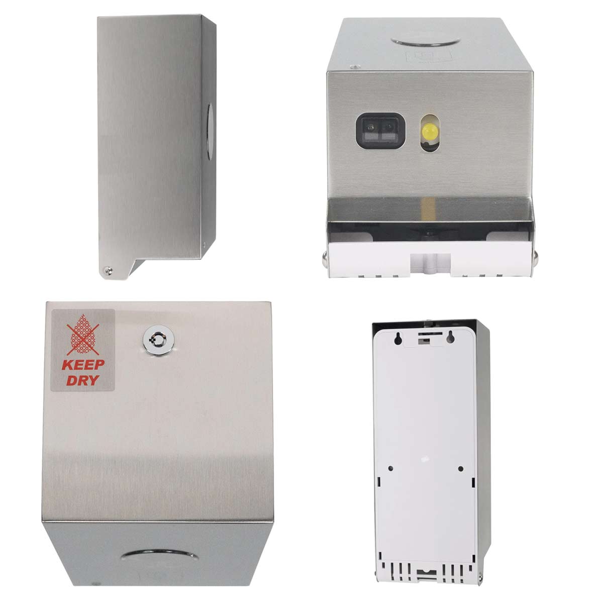 Bobrick B-2012 Commercial Automatic Soap Dispenser, Wall-Mounted ...