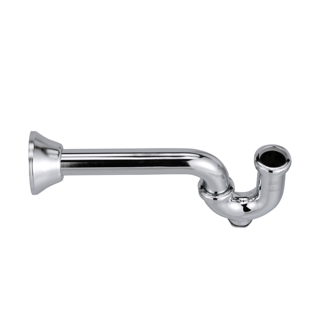 Zurn Z8700BD-PC P-Trap with Wall Bend and Cleanout, 1 1/4” Inlet," 1 1/ ...