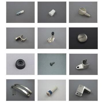 Hadrian 901010 Door Hardware Kit, Stainless Steel, Out-Swing, Wrap Hin