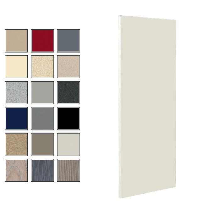 ASI Global Phenolic Urinal Screen 18" X 48" - 40-5881880|TotalRestroom.com