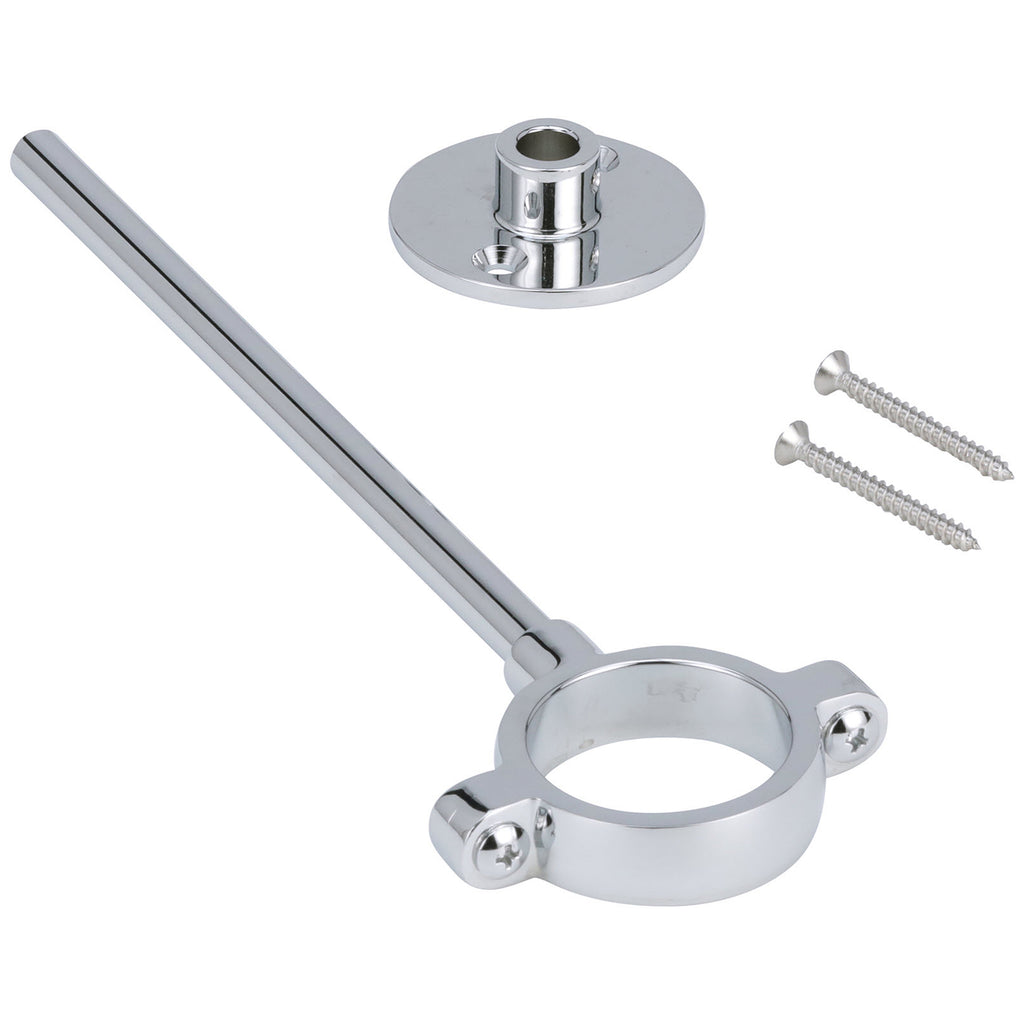 Zurn P6000-YJ8 8” Split Ring Pipe Support, Chrome-Plated Brass ...